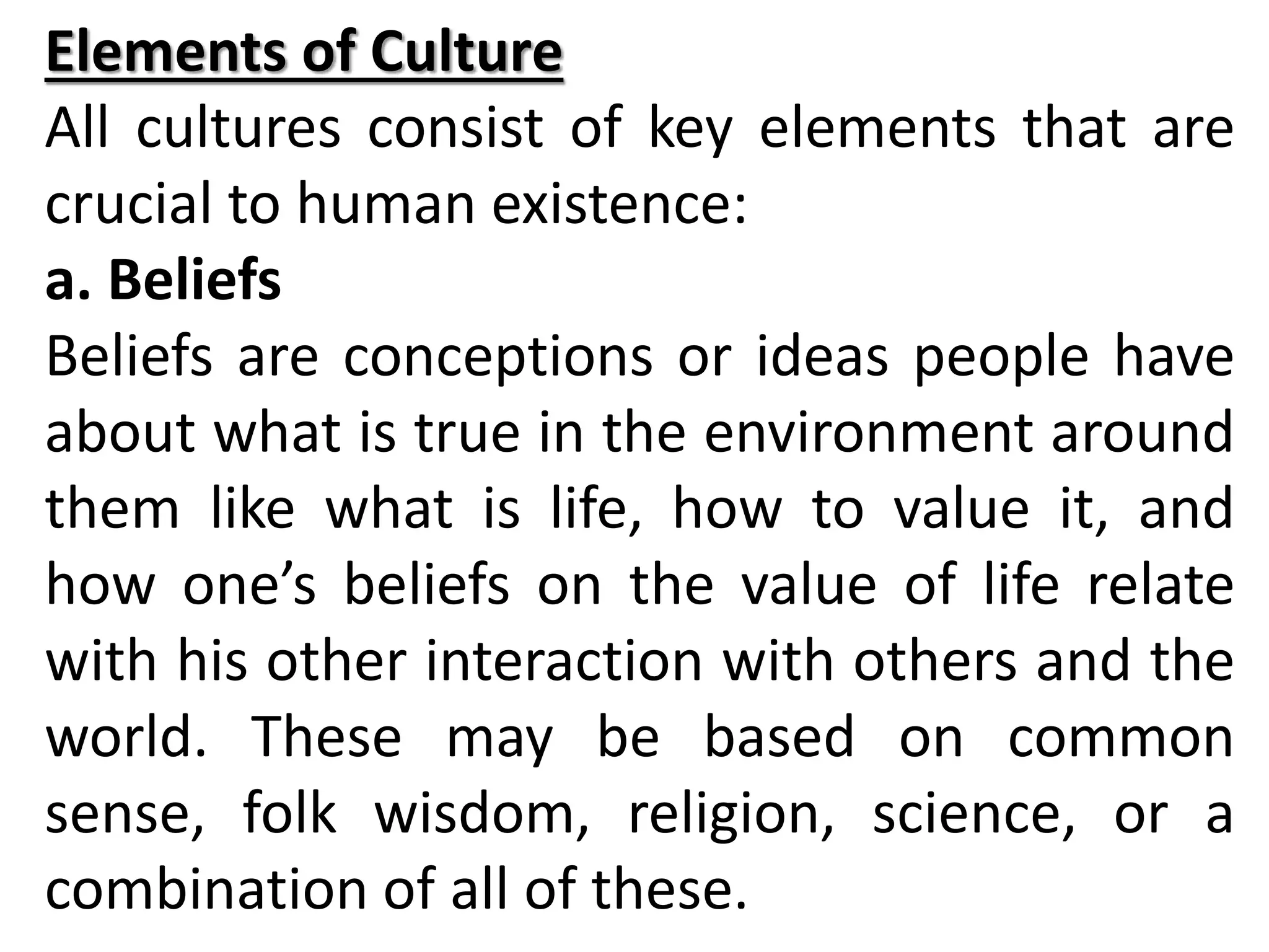 UCSP Chapter B - defining culture and society from the perspectives of ...