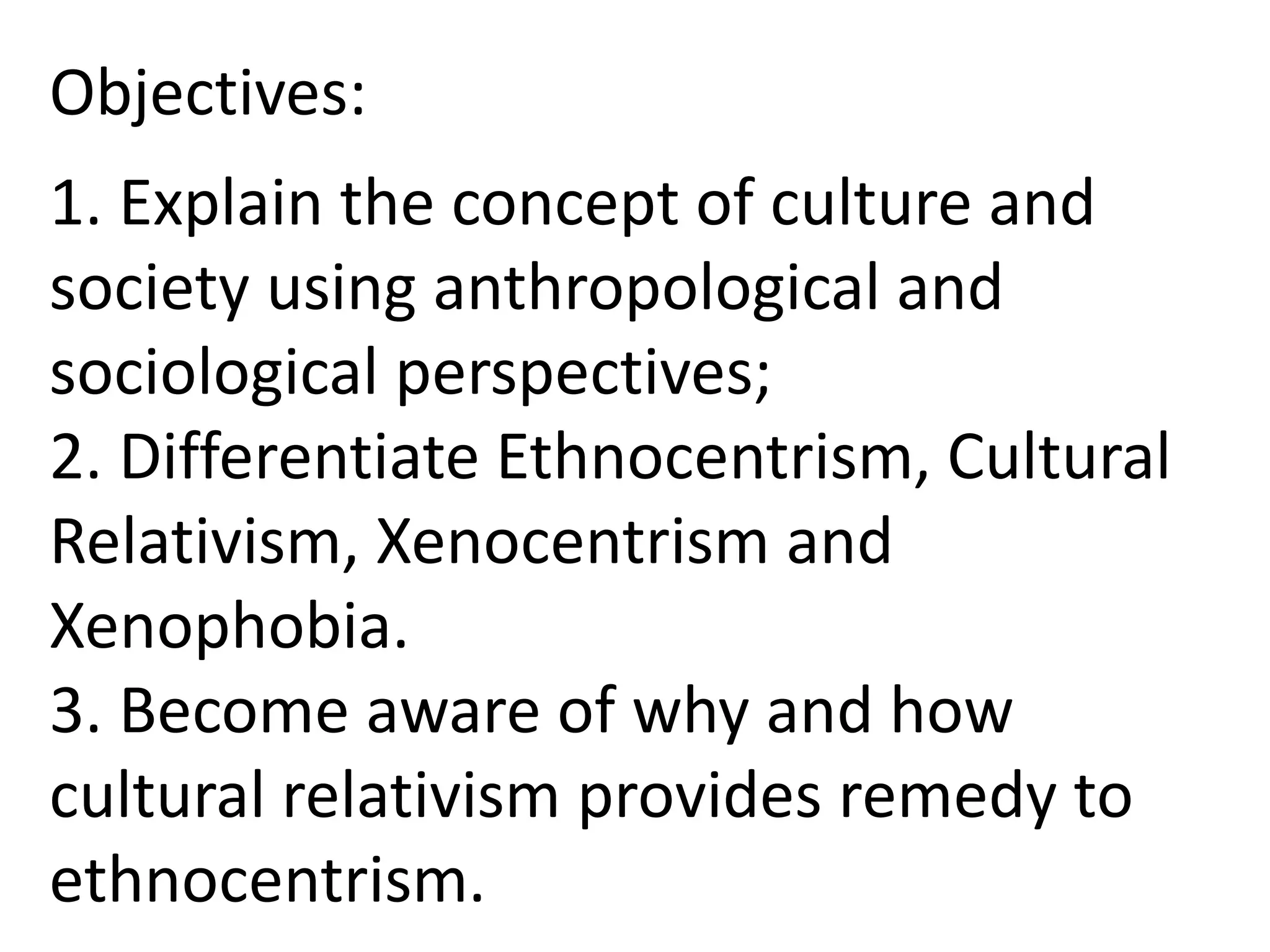 UCSP Chapter B - defining culture and society from the perspectives of ...