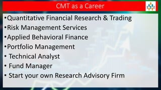 Chapter C - CMT as Career | PDF | Financial Industry | Industries