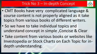 Chapter E - Tips & Tricks to Clear CMT.pdf