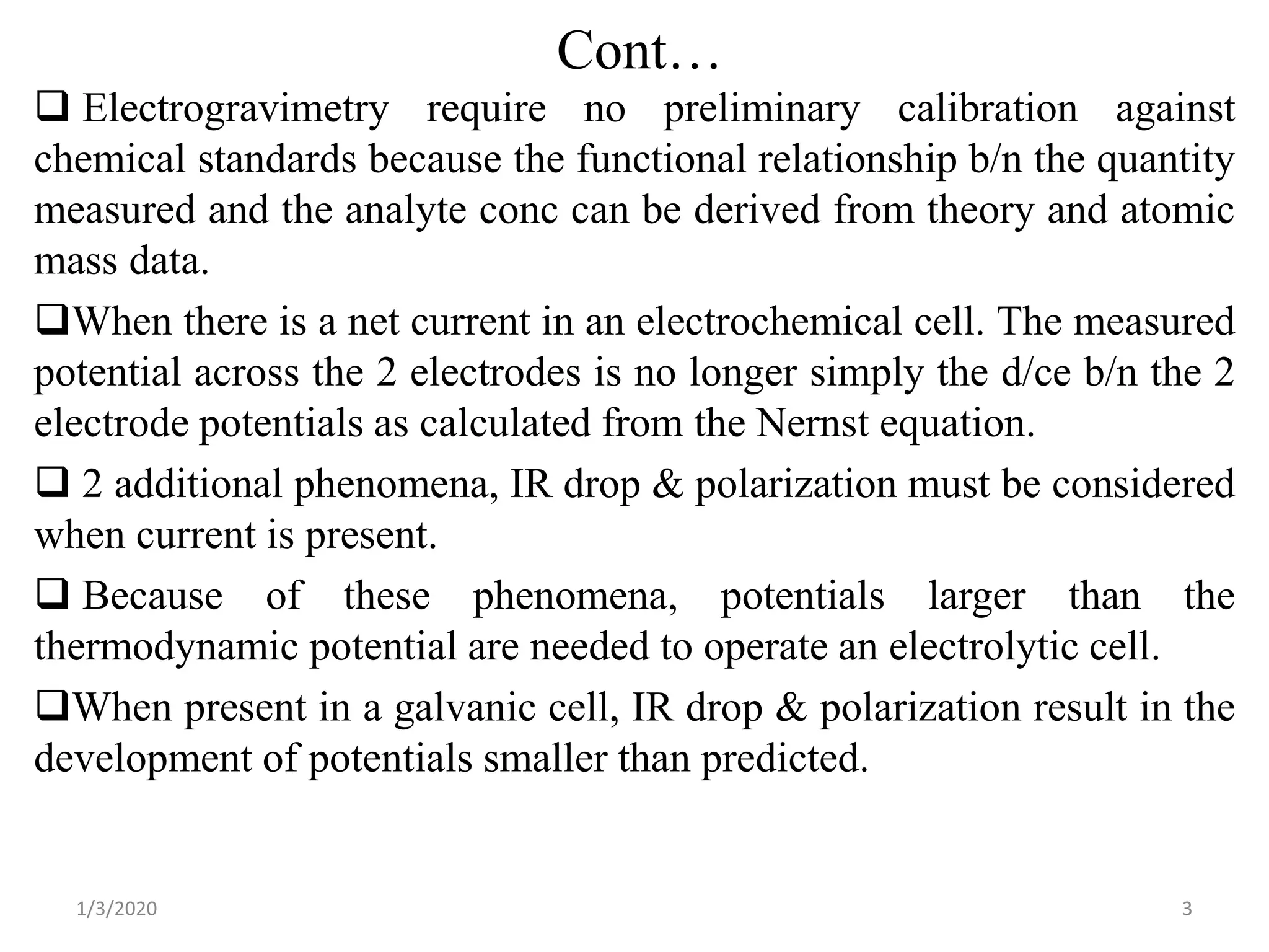 Coulometry and Electrogravimetry | PPTX