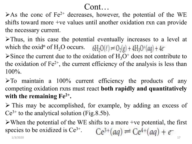Coulometry and Electrogravimetry | PPTX | Chemistry | Science