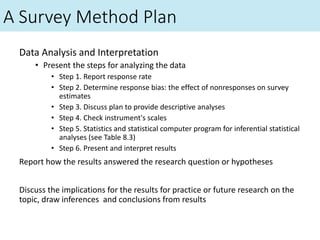 Chapter Eight Quantitative Methods | PPTX