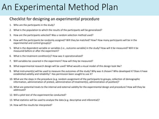 Chapter Eight Quantitative Methods | PPTX
