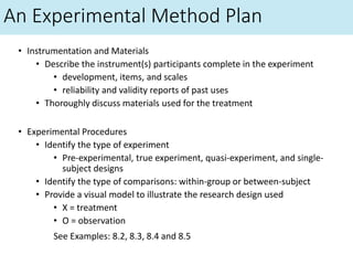 Chapter Eight Quantitative Methods | PPTX