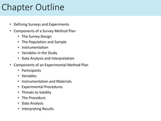 Chapter Eight Quantitative Methods | PPTX