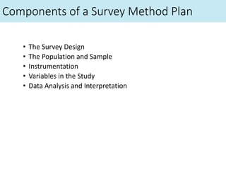 Chapter Eight Quantitative Methods | PPTX