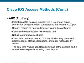 Basics to Configure NW Device | PPT | Operating Systems | Computer Software and Applications