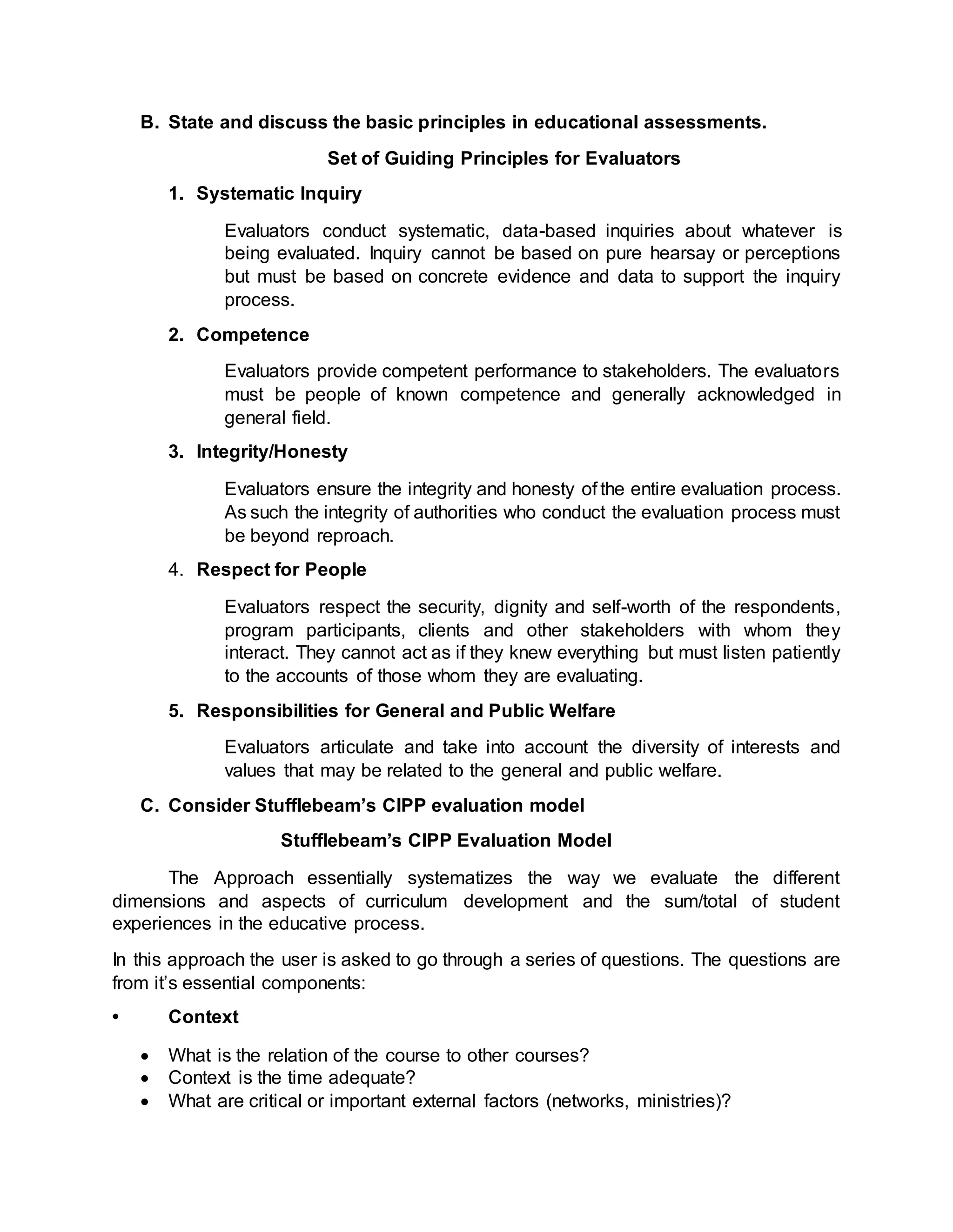 Chapter 6 exercises in assessment 2 | DOCX