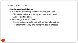 Chapter five HCI | PPTX