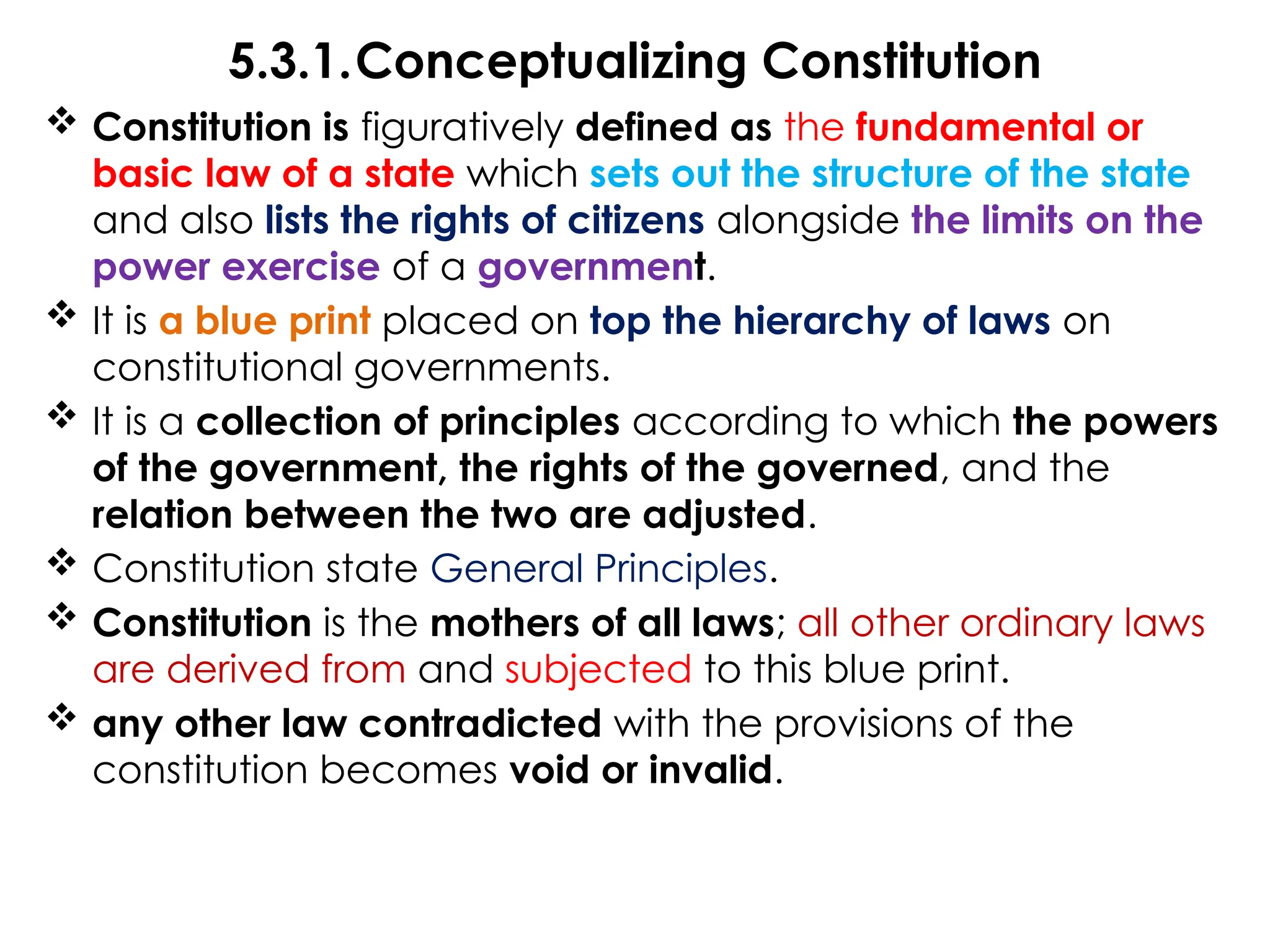 civics constitution and democracy Chapter Five.pptx