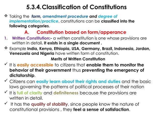 civics constitution and democracy Chapter Five.pptx