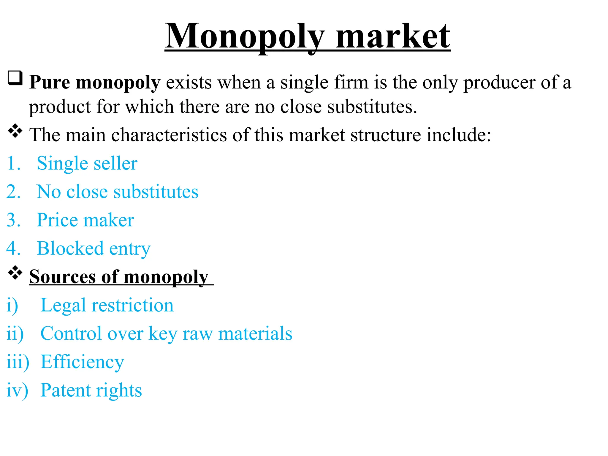 Market structure Chapter Five.pptx-Micro economics | PPTX