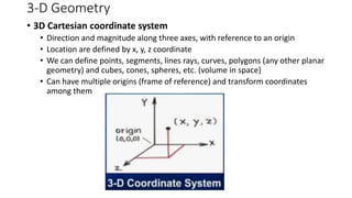 Chapter Five 3D Cartesian coordinate system | PDF