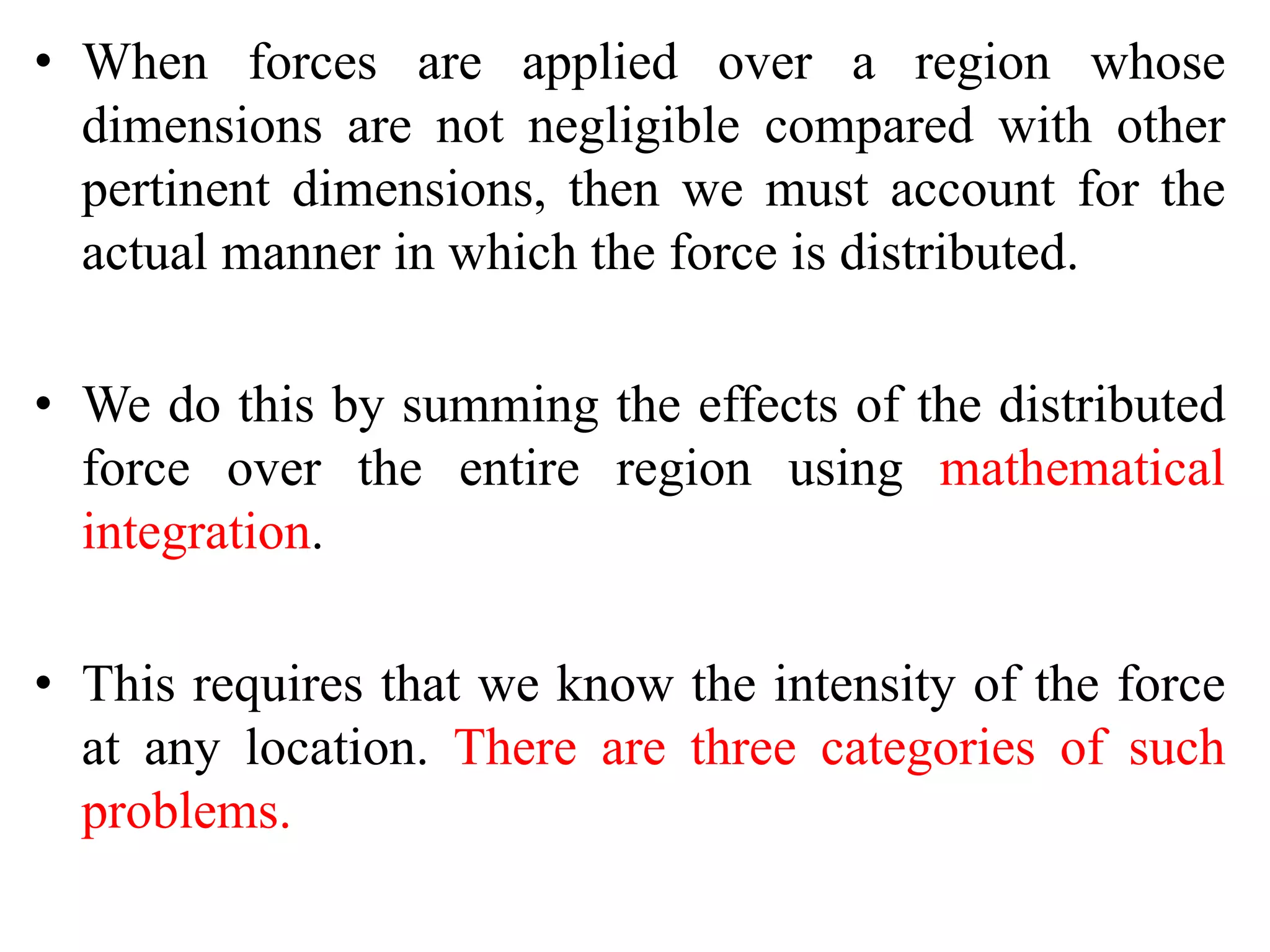 engineering statics: distributed forces-1 | PDF