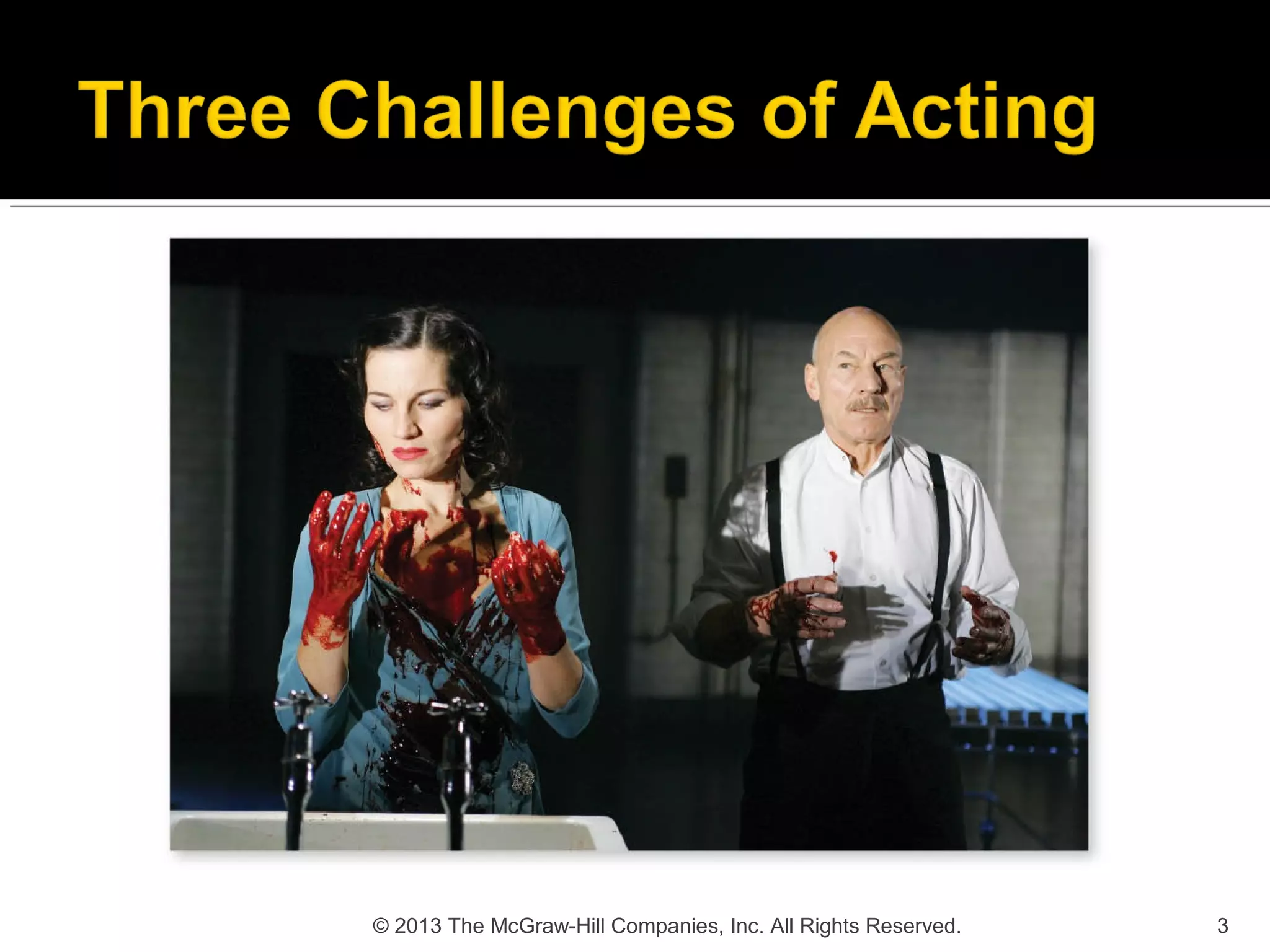 Chapter five acting for the stage power point | PPT