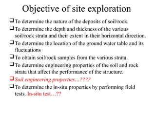 fundamentals of geological investigation. | PPTX