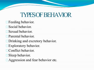 unit sheep and goat behavior | PPTX