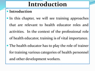 Chapter Five Training Pptx