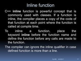 Functions in c++ | PPTX