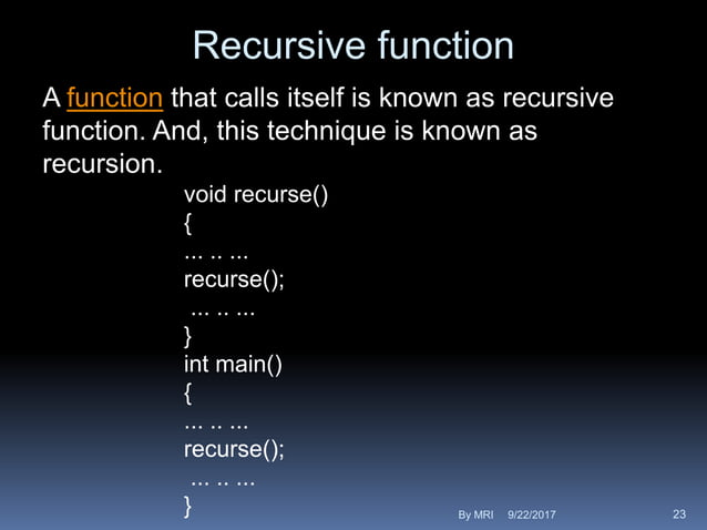 Functions in c++ | PPTX