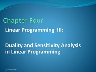 Chapter four | PPT