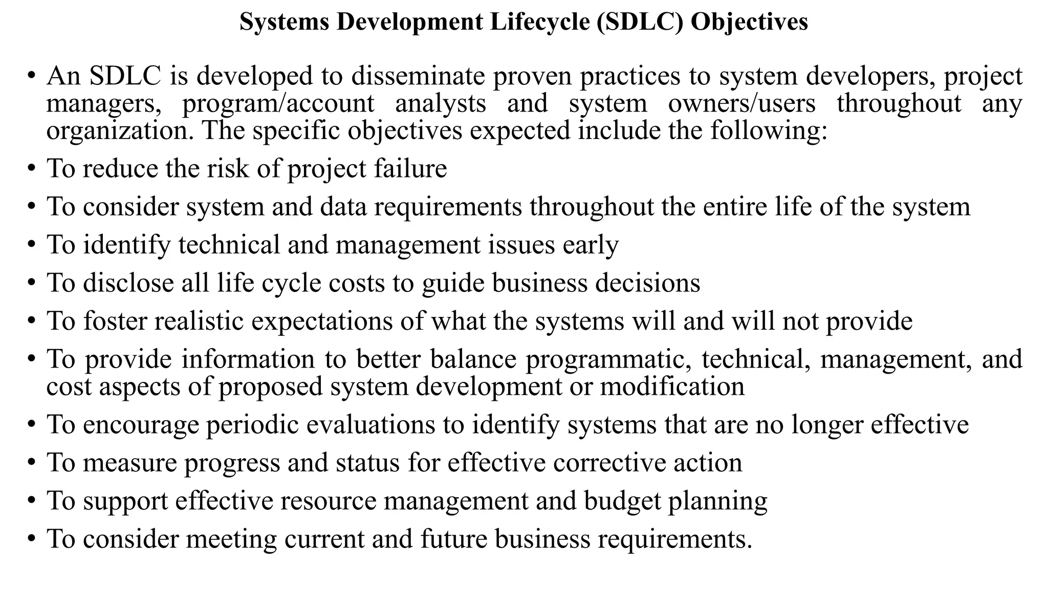 management system development and planning | PPTX