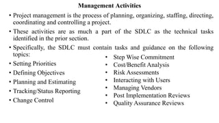 management system development and planning | PPT