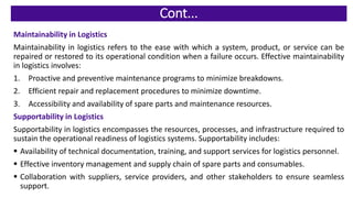 Chapter Four: supply chain m and logistics | PPT