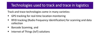 Chapter Four: supply chain m and logistics | PPT
