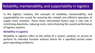 Chapter Four: supply chain m and logistics | PPT