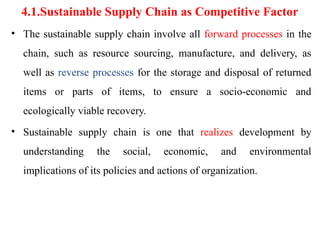Chapter Four.pptx sustainable supply chain | PPTX