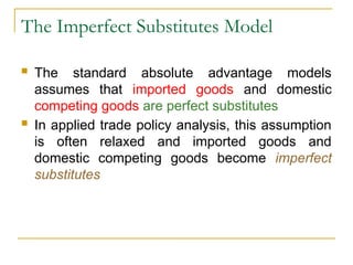 Chapter Four.pptx; Preferential Trade agreements | PPTX