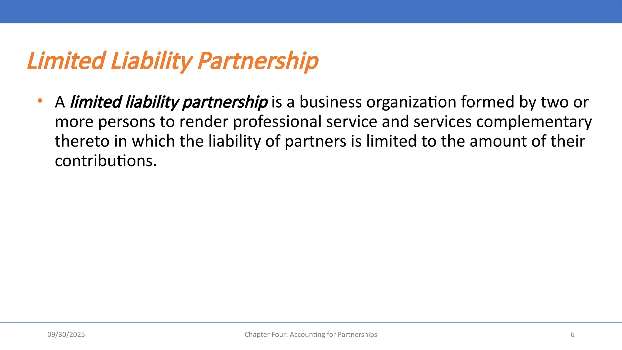 Chapter Four-Accounting for partnership.pptx