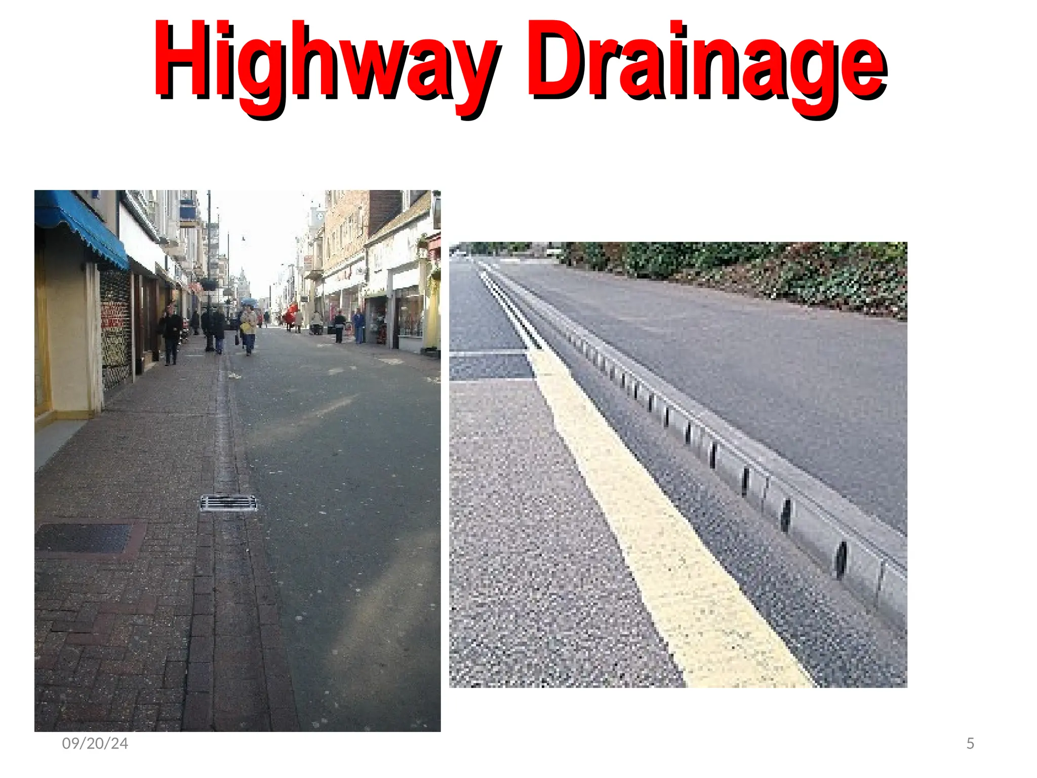 Chapter Four-Highway Drainage Final.pptndk | PPT | Geology | Science