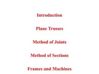 engineering statics: structures | PDF