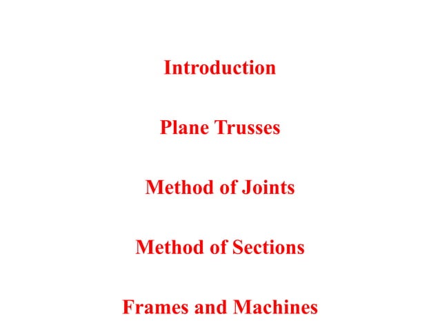 engineering statics: structures | PDF | Civil Engineering Industry ...