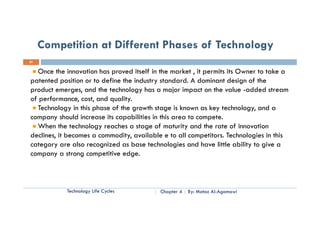 Essential of Technology Entrep. & Innovation- Chapter four technology ...