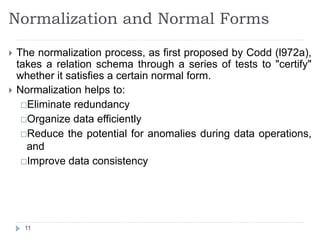 Chapter Four Logical Database Design (Normalization).pptx