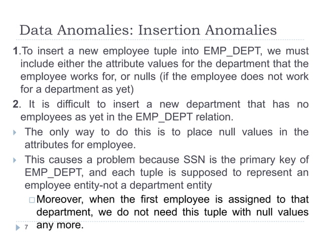 Chapter Four Logical Database Design (Normalization).pptx
