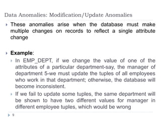 Chapter Four Logical Database Design (Normalization).pptx