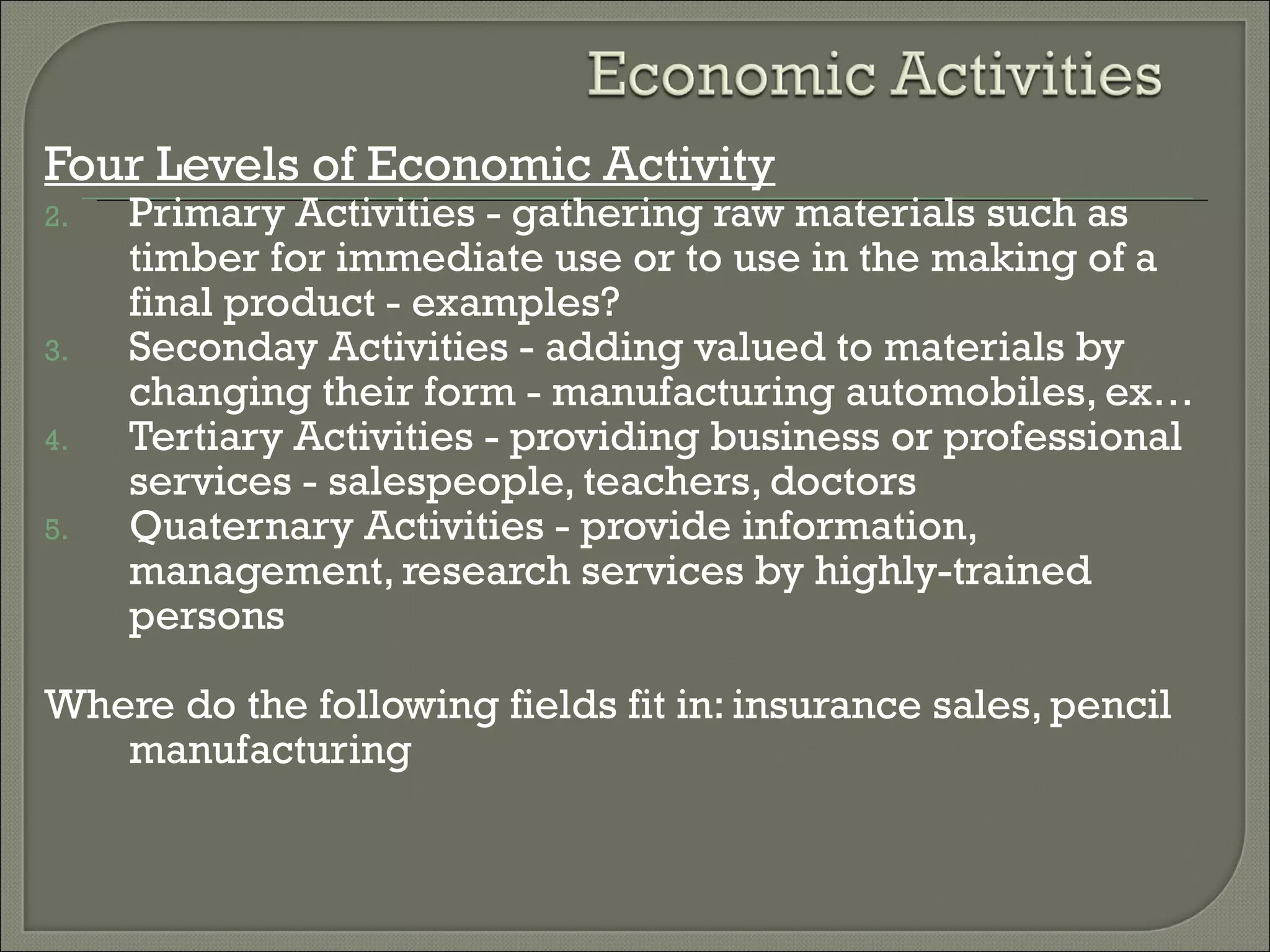 GEO:Chapter Four, Section 5 | PPT