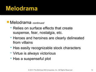 Chapter four theatrical genres power point | PPT