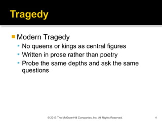 Chapter four theatrical genres power point | PPT