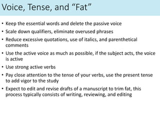 Chapter Four Writing Strategies and Ethical Considerations | PPTX