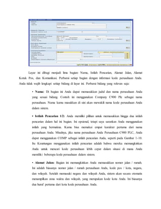 Menyesuaikan Organisasi Struktur dalam SAP ERP | DOCX