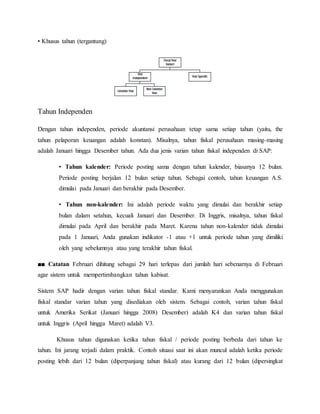 Menyesuaikan Organisasi Struktur dalam SAP ERP | DOCX