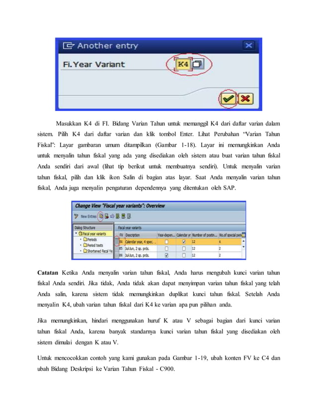 Menyesuaikan Organisasi Struktur dalam SAP ERP | DOCX