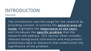 The Problem and Its Background Research | PPTX