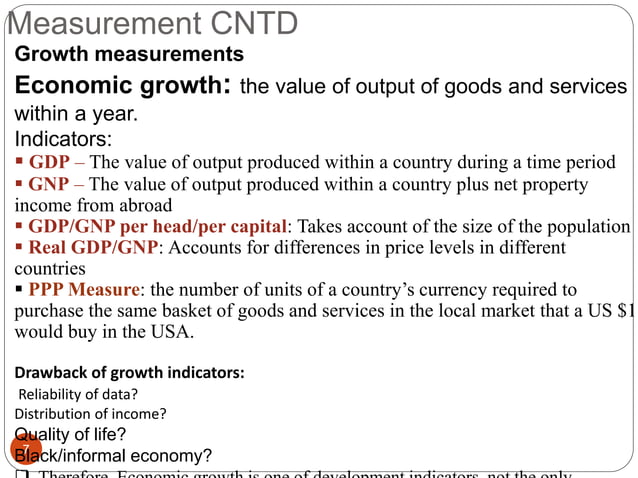 Basic concepts of Development: Lecture Note | PPTX